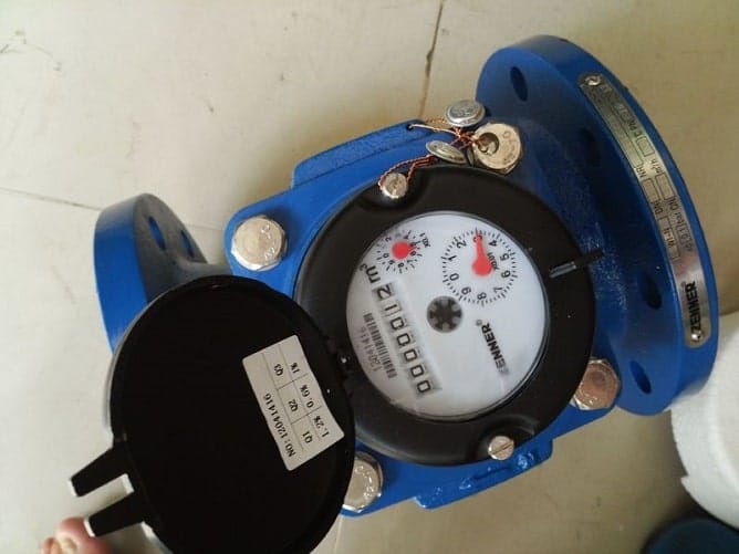 Đồng hồ nước thải Zenner DN100 WI-N Qn125, giá chính hãng